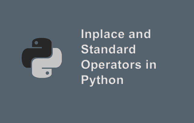 Inplace and Standard Operators in Python