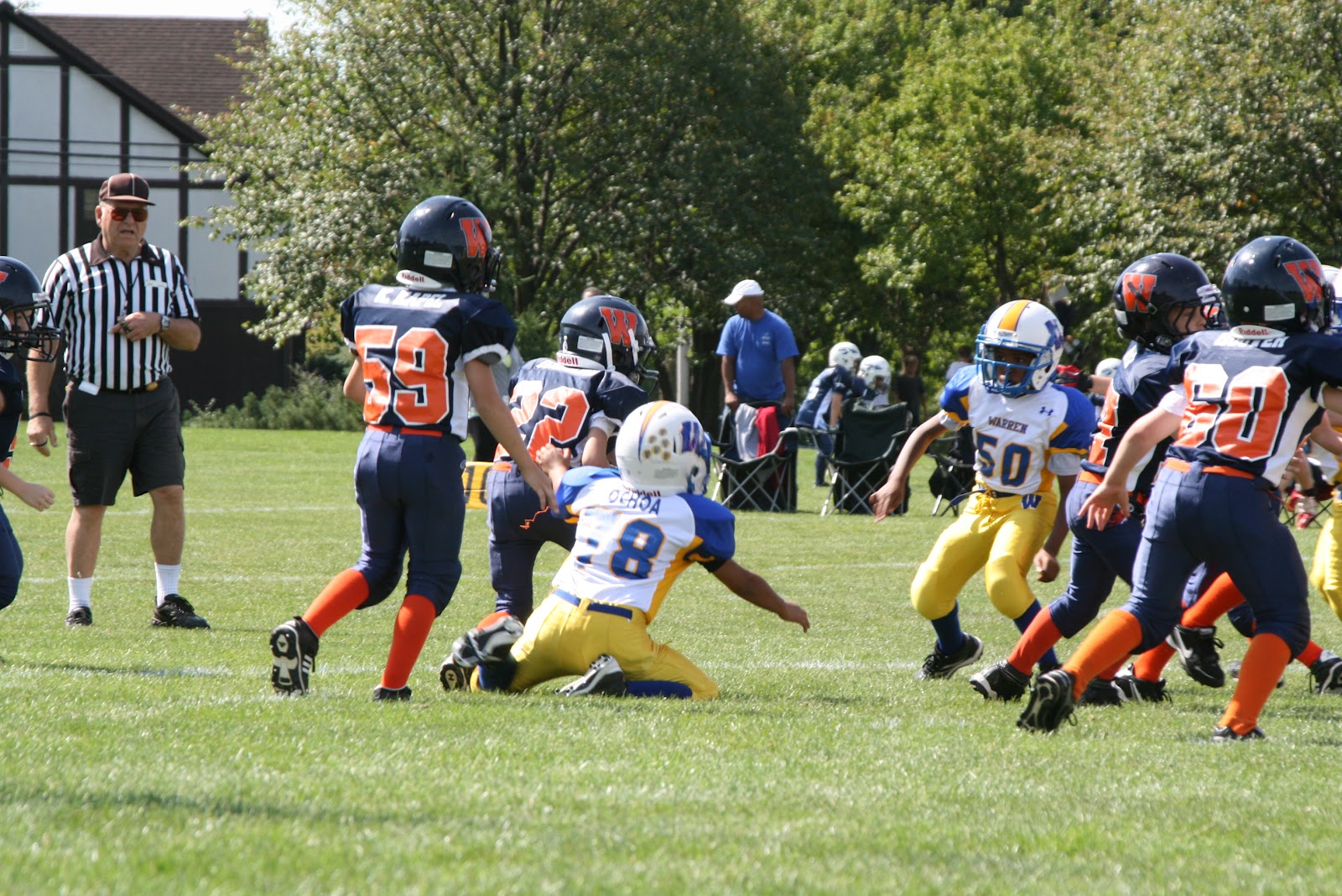 Wheaton Rams Team Black 73lbs: Wheaton Bowl vs. Warren