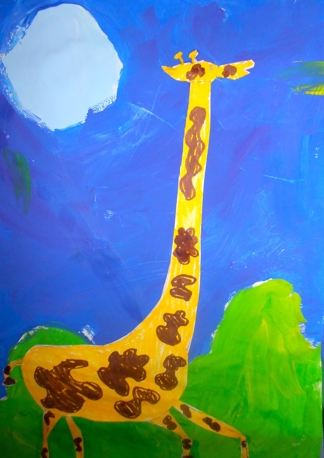 Art. Eat. Tie Dye. Repeat.: 1st Grade Giraffes Can't Dance