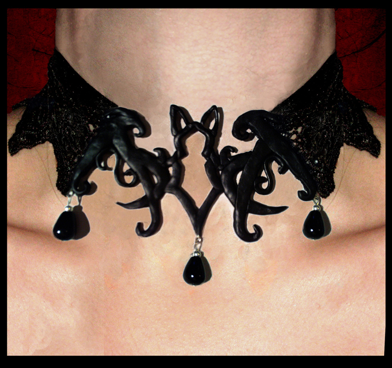 The Spider Stratagem: Gothic Choker 'Night Creature'