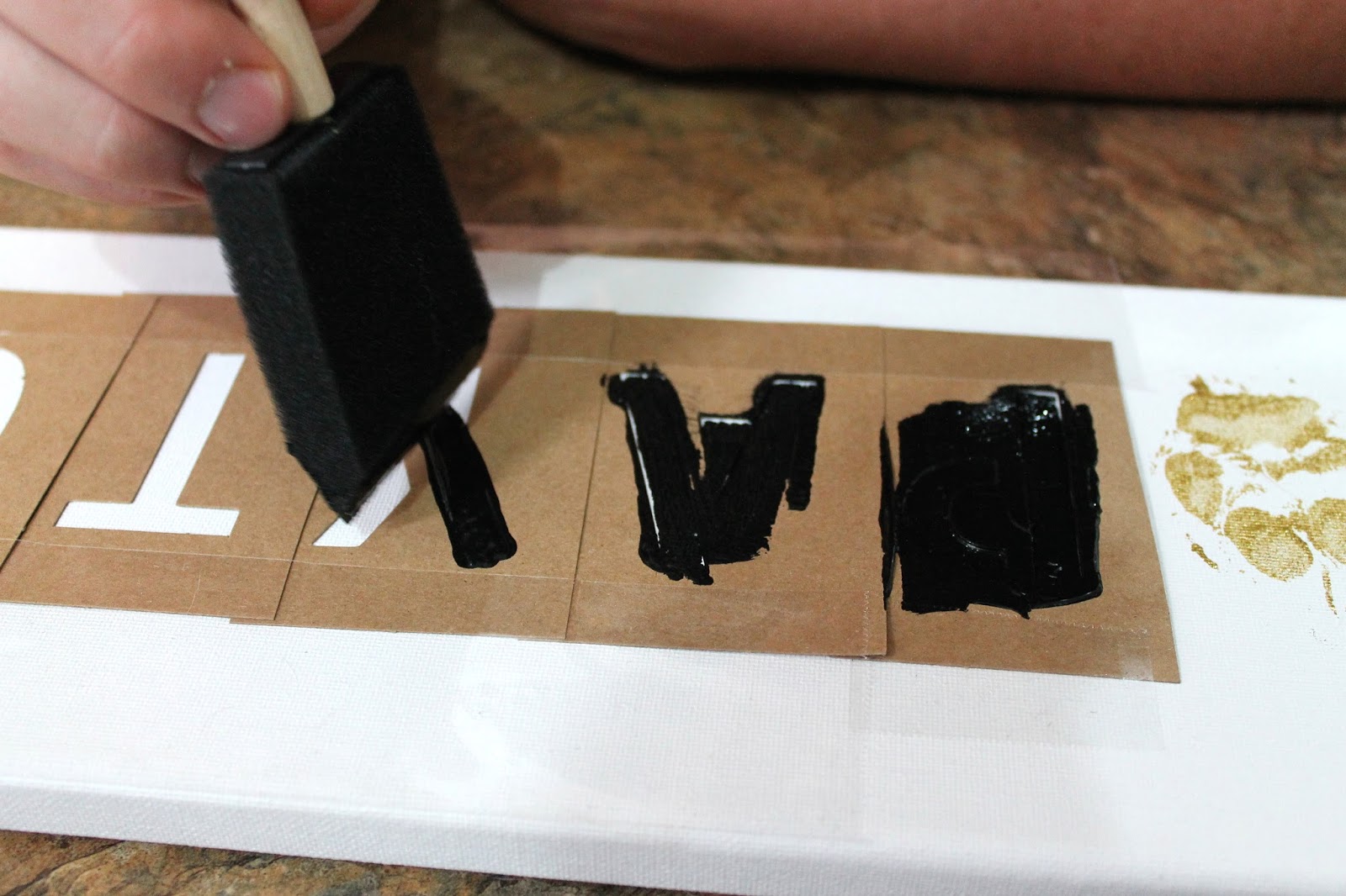 Paw Print Artwork - The Berger Bungalow