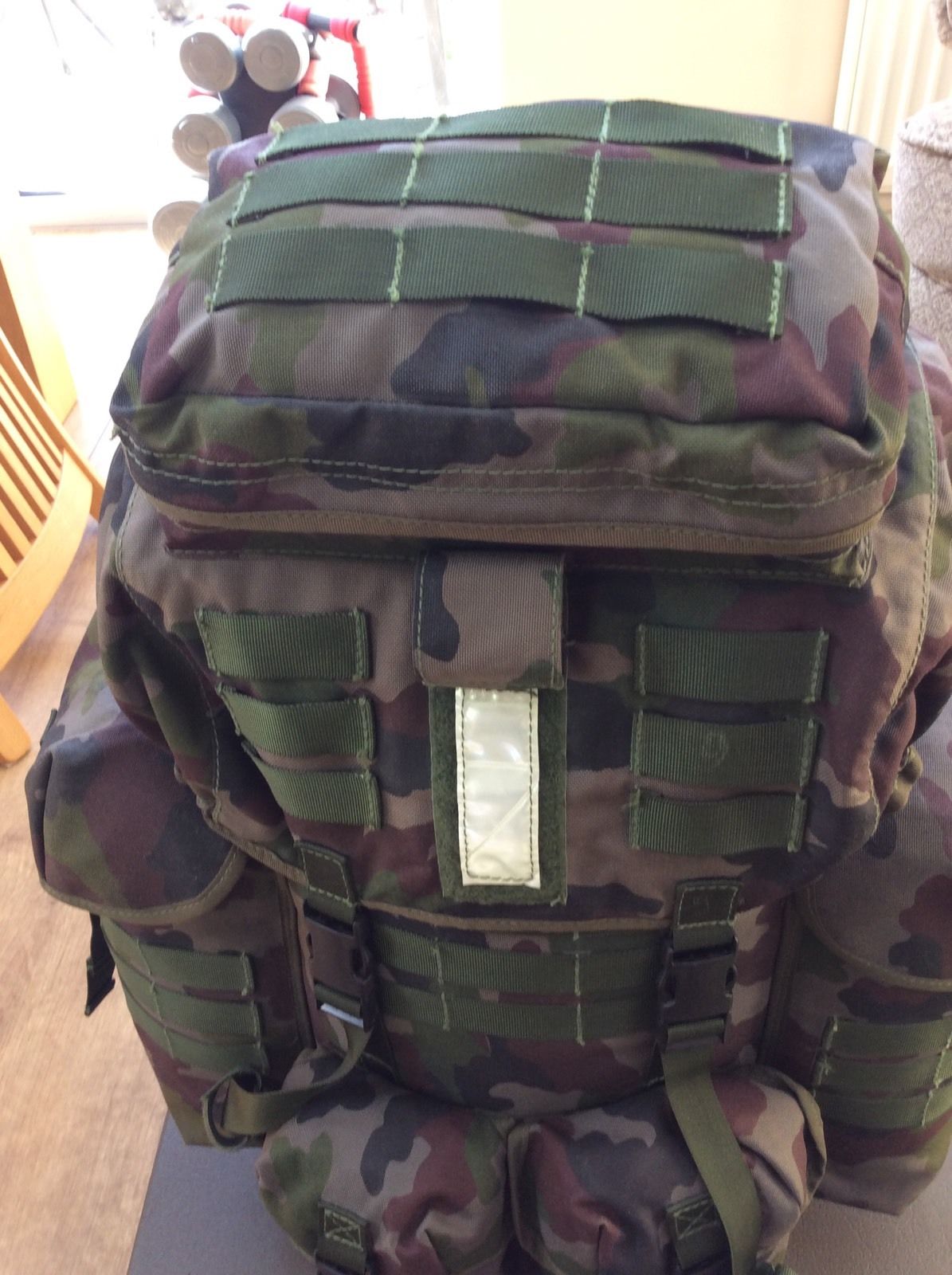 Webbingbabel: Irish Army DPM Trial PLCE Patrol Backpack