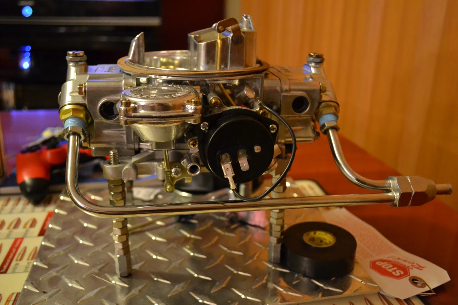 Fox Body Mustang Restoration: New Holley 600 cfm carb for the Mustang ...