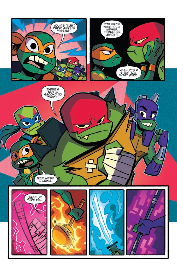 NickALive!: Preview of IDW's 'Rise of Teenage Mutant Ninja Turtles #0 ...