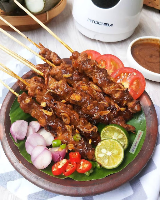 Resep Cara Membuat Sate Sapi Manis Bumbu Kacang Praktis Dapur Masak Enak