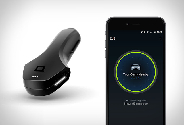 Zus - Smart Car Locator and USB Charger useful gadgets - The World of Tech