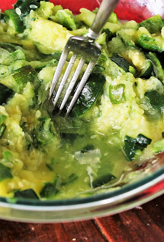 Cheesy Zucchini & Sausage Casserole | The Kitchen is My Playground