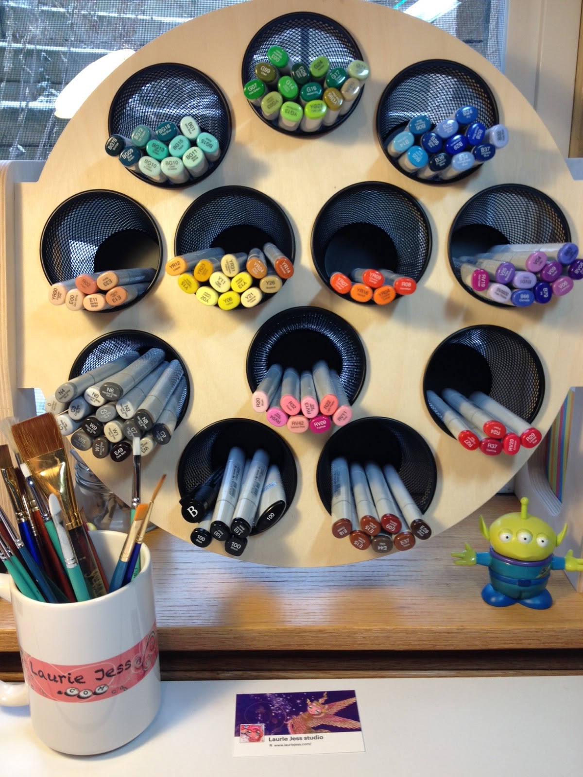 Laurie Jess: Art Studio Storage