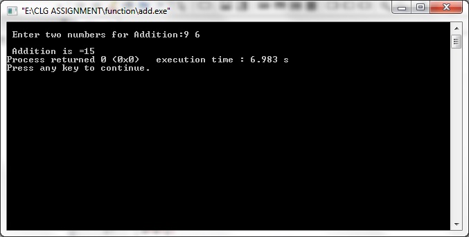 Add two numbers using Function with no arguments, no return type in c ... Add two numbers using Function with no arguments, no return type in c ...
