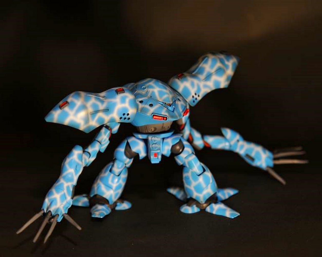 Painted Build: HGUC 1/144 Hygogg "Water Ripple Effect"