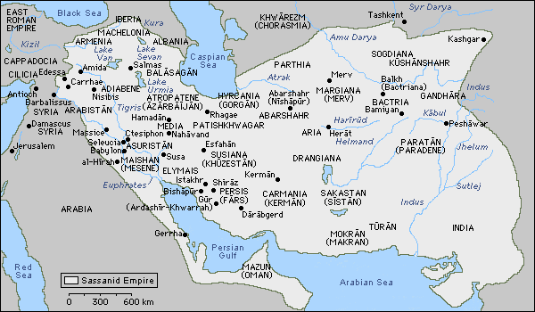 Osman Gazi: Sassanid Empire (224 - 651 B.C.E)