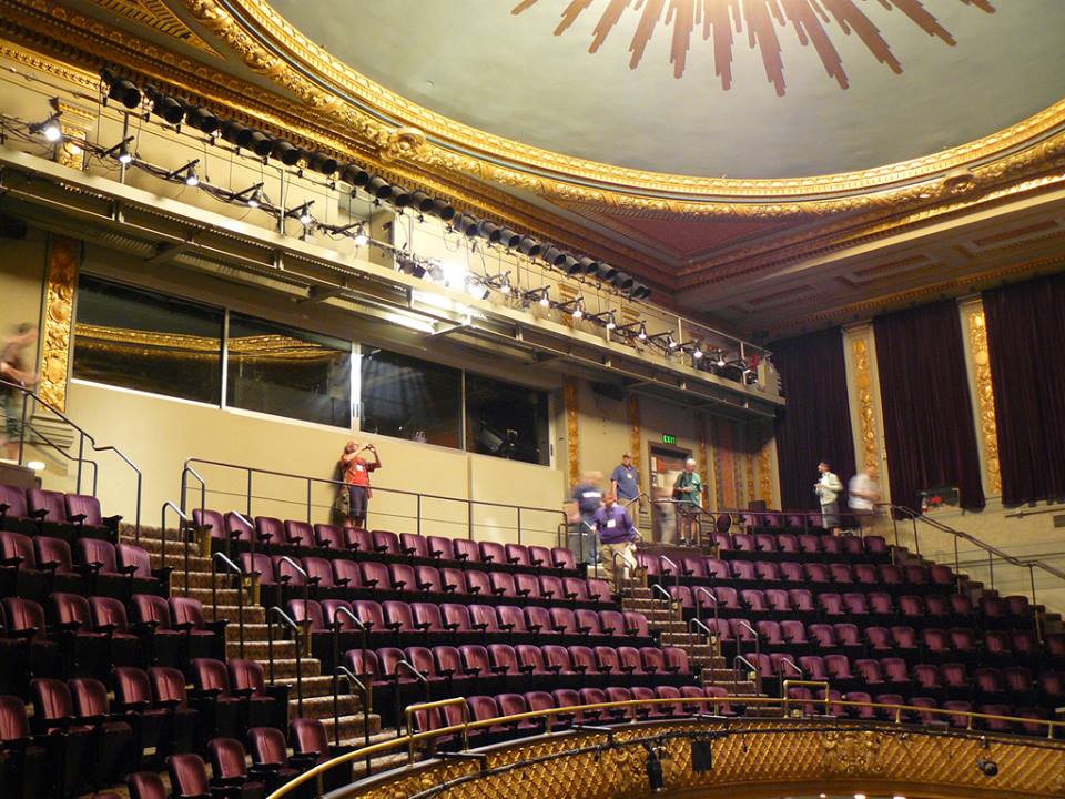 San Francisco Theatres: The Geary / Toni Rembe Theatre: interior