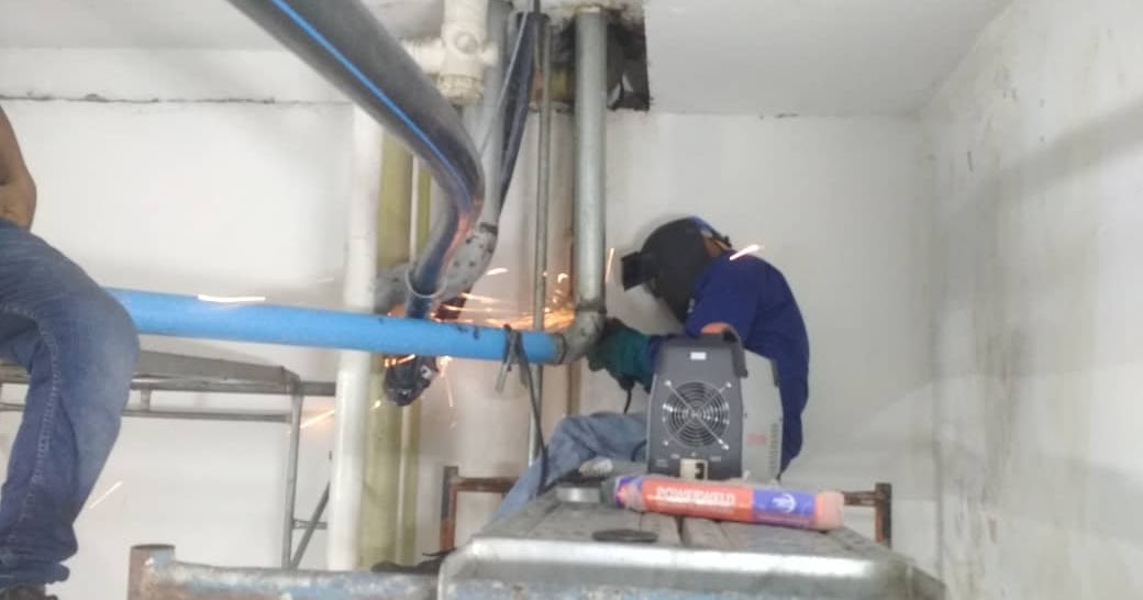 MN TIG ENGINEERING: Water Piping (GI pipe)