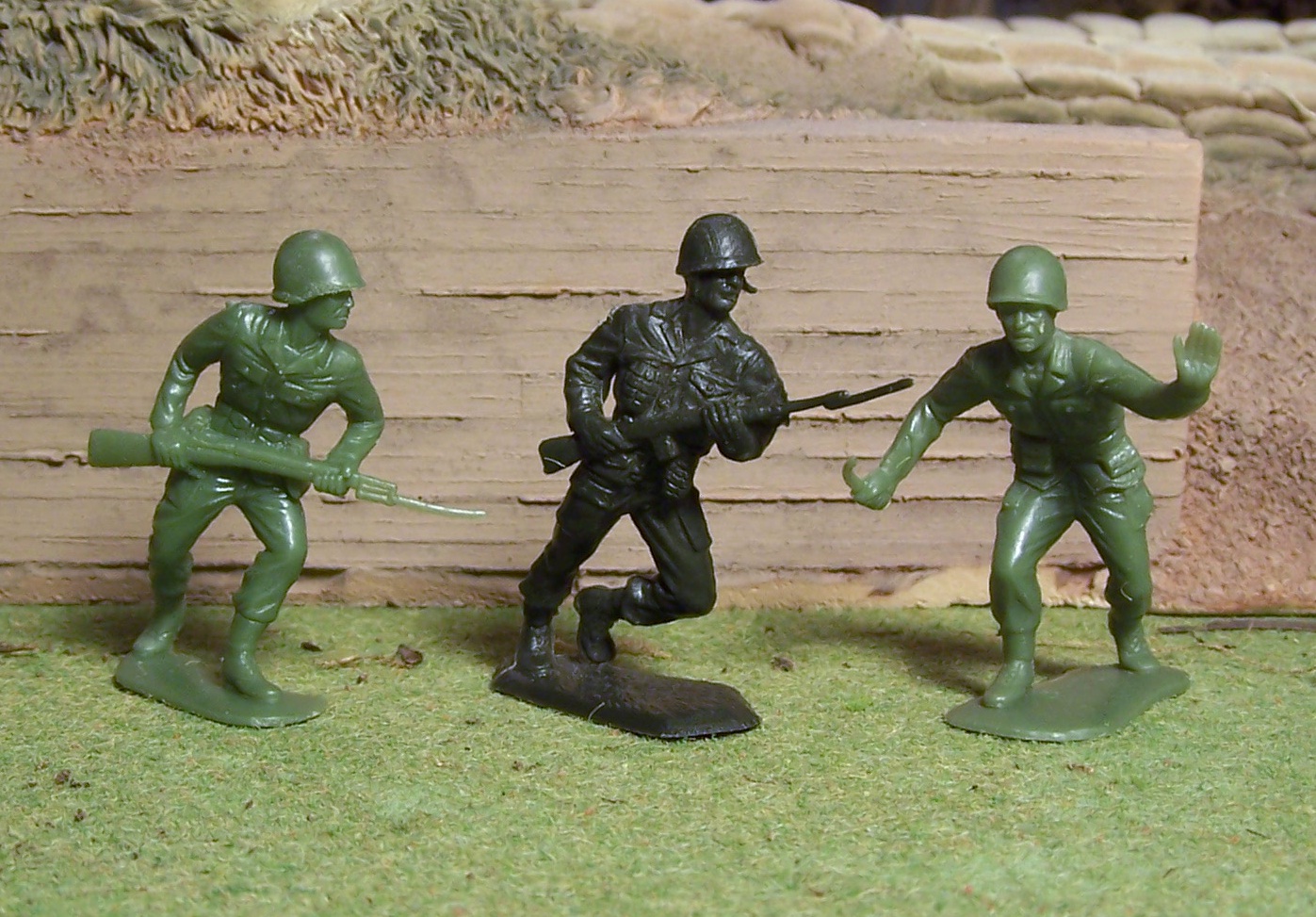 WWII Plastic Toy Soldiers: Introducing the US Infantry