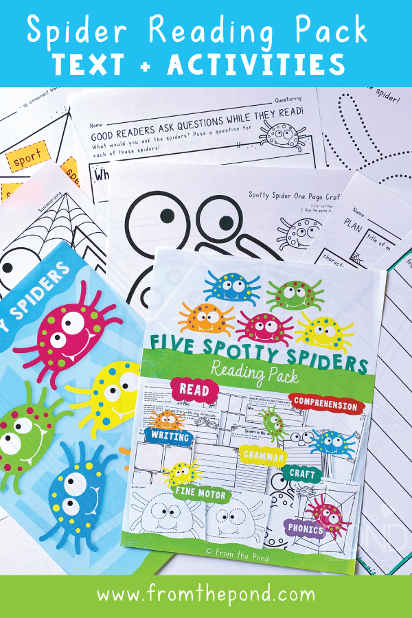 Spider Reading Pack | From the Pond