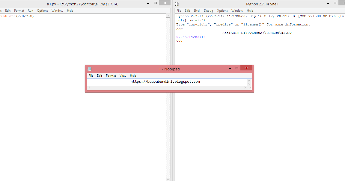 34.Belajar Bersama Python | Fungsi str() dan repr()