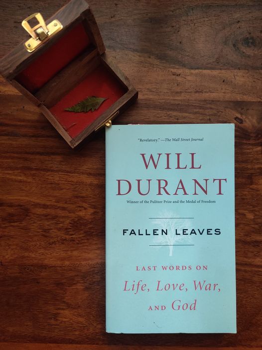Whimsical Vanity: Book Review – Fallen Leaves, Will Durant