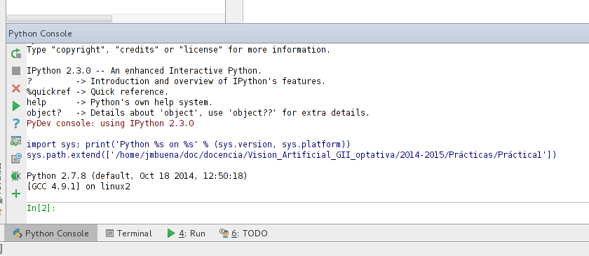 Visión por Computador: Breve introducción a Python + Numpy + OpenCV