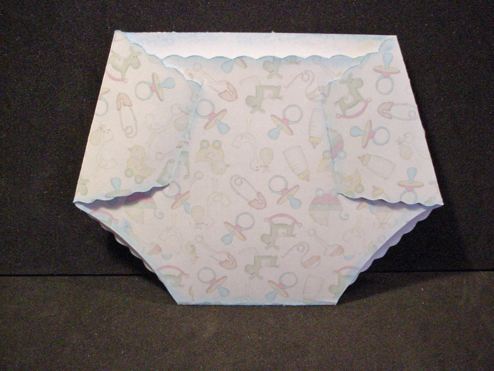 MeFlick's Various Forms of Cut Files: Diaper Card