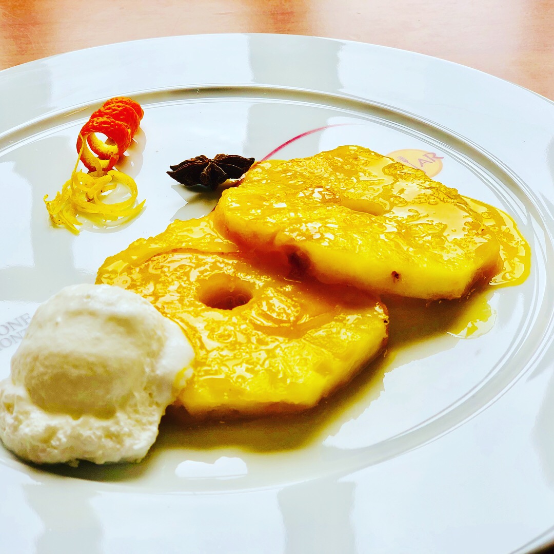 Cortigianerie: Dessert flambé