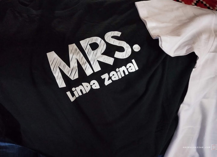 Sehari Je Siap Baju Custom Printing Printcious!!