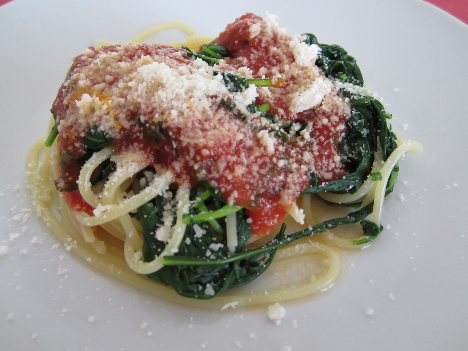 Spaghetti con ruchetta selvatica. | Peppe ai fornelli