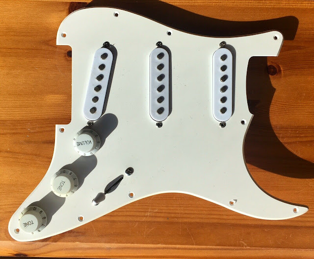 Stratocaster Loaded Scratchplate – Squier Pickups #vintageguitars # ...