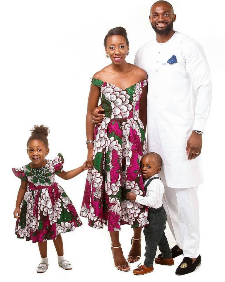 African styles gallery: CHECK OUT THESE CUTE FAMILY MATCHING OUTFITS