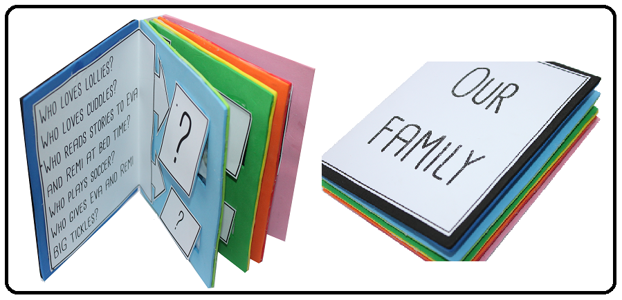 Mummy Darling Precious Petal: DIY Lift the flap kids book