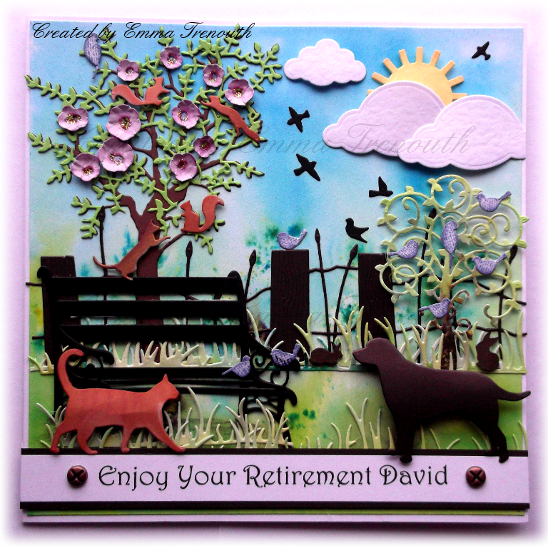 Trenouths Crafty Creations: Vet Retirement Card