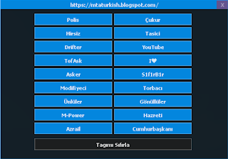 MTA:SA Tag Panel Ve Özel Taglar