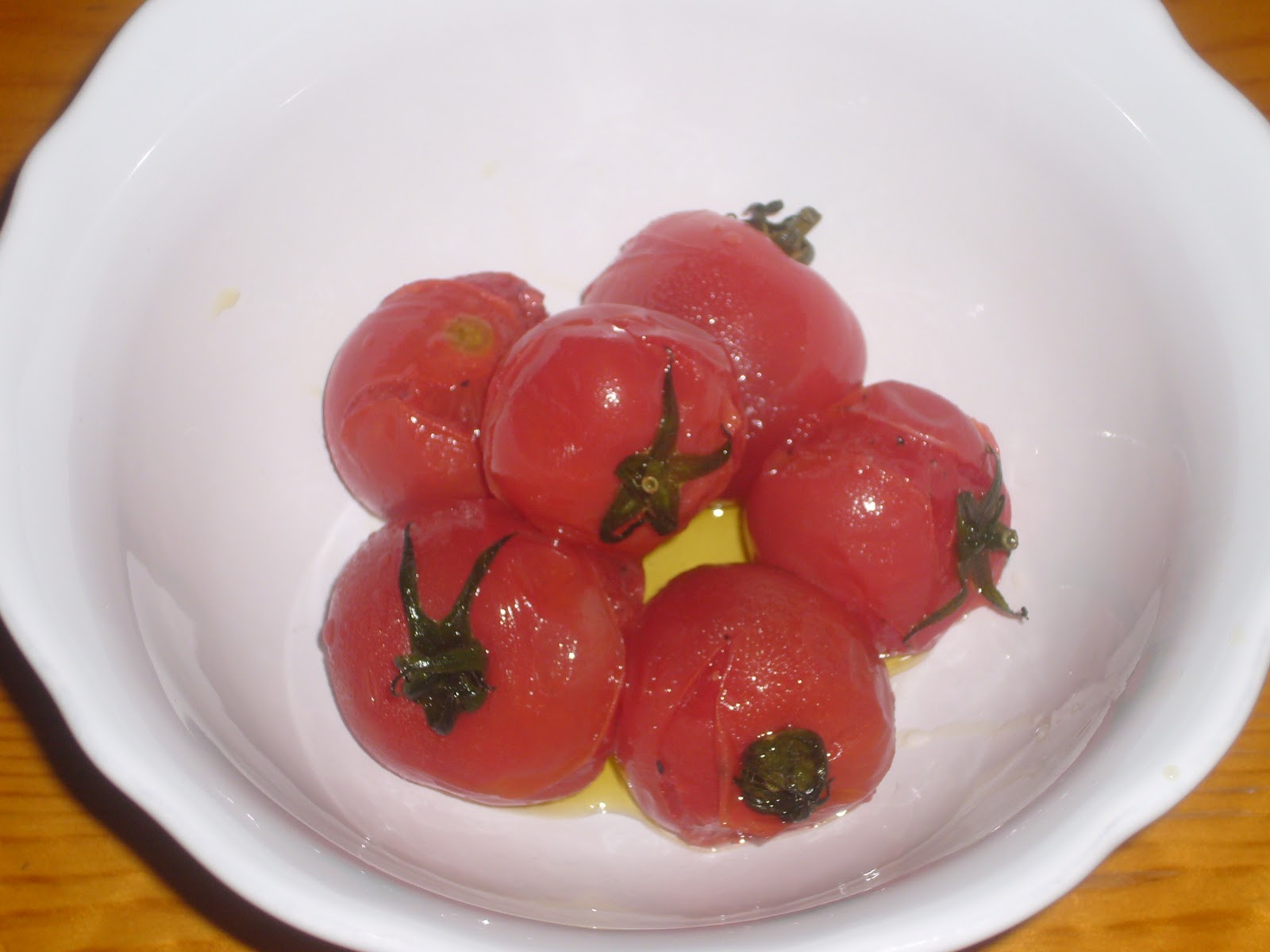 Kitchen Sink Diaries: Olive Oil-Poached Cherry Tomatoes