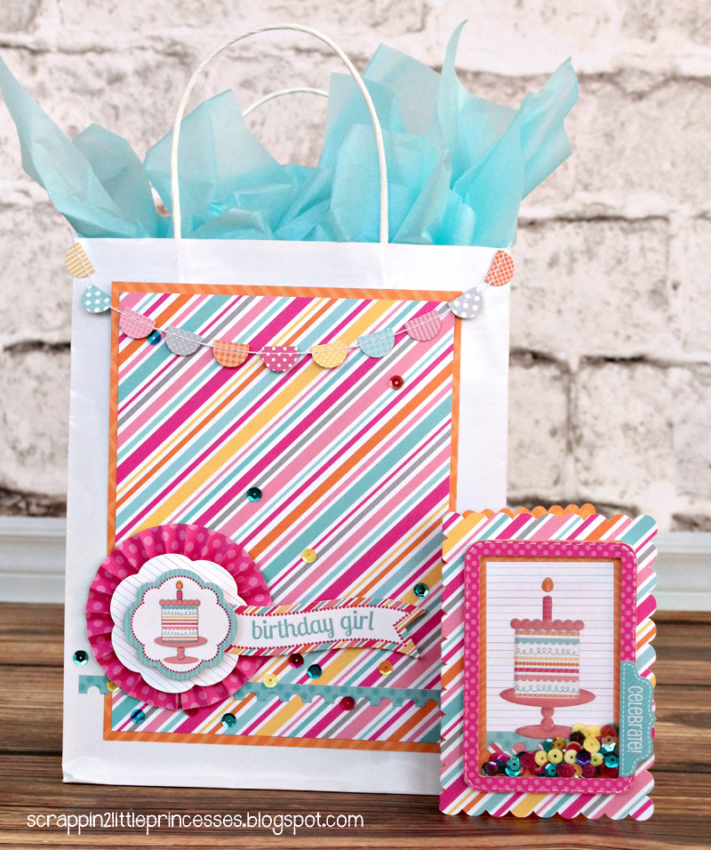 Doodlebug Design Inc Blog: Sugar Shoppe: Gift Bag & Card Set by Candace