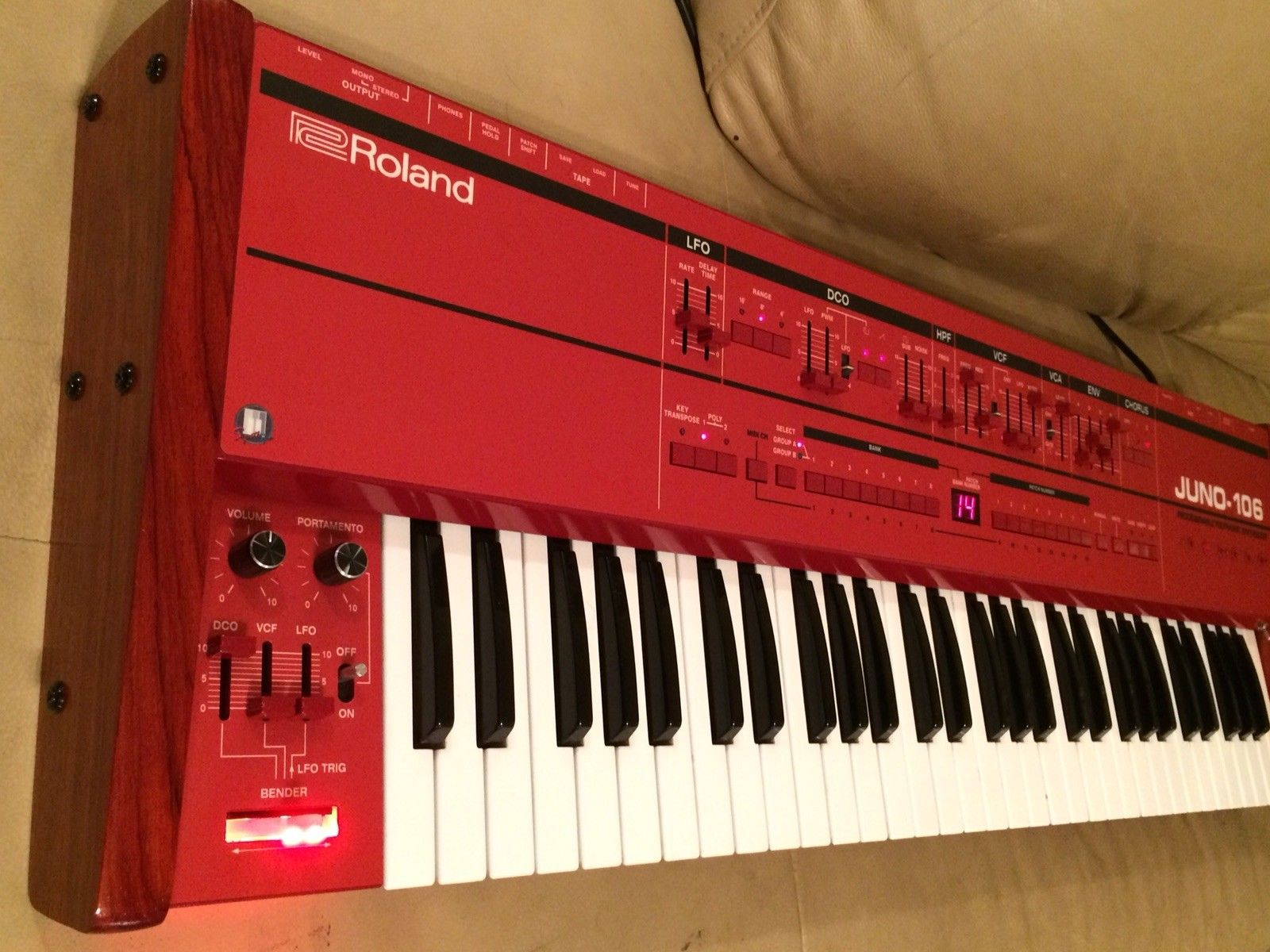 MATRIXSYNTH: Red Roland Juno-106