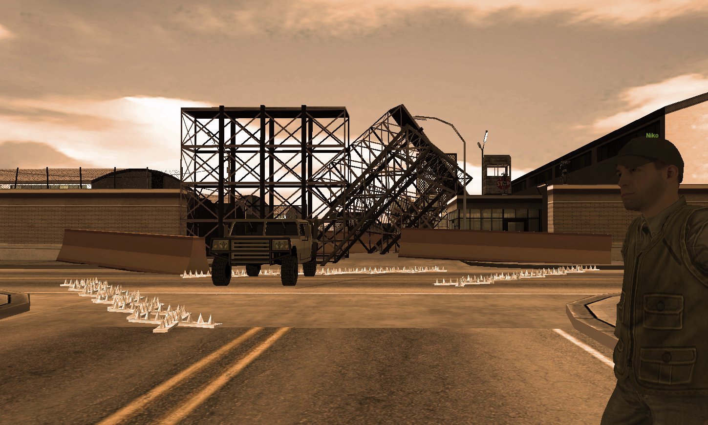 Base Militar em Los Santos - MTA DayZ