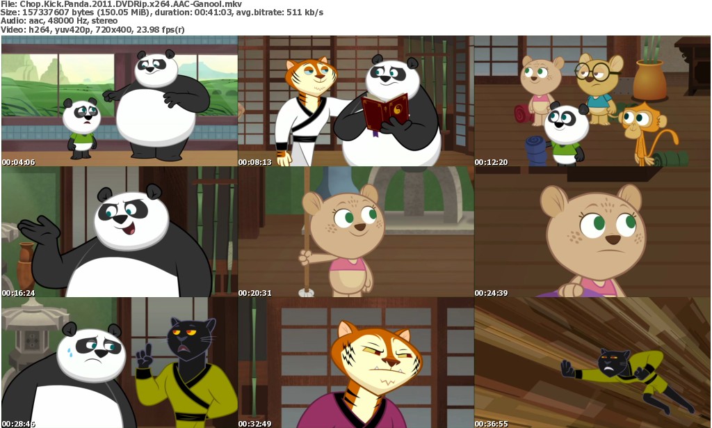AGM JABRAN: Chop Kick Panda (2011) DVDRip 150MB MKV