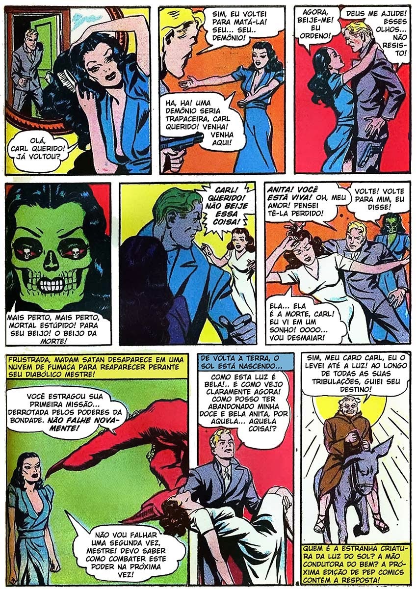 Golden Age - A Era de Ouro dos Quadrinhos: POSTAGEM 2: MADAM SATAN (PEP ...