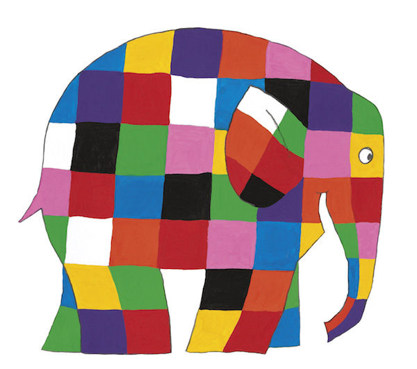 Classic Children's Books 'Elmer The Patchwork Elephant' Animated Series ...