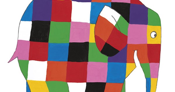 Classic Children's Books 'Elmer The Patchwork Elephant' Animated Series ...