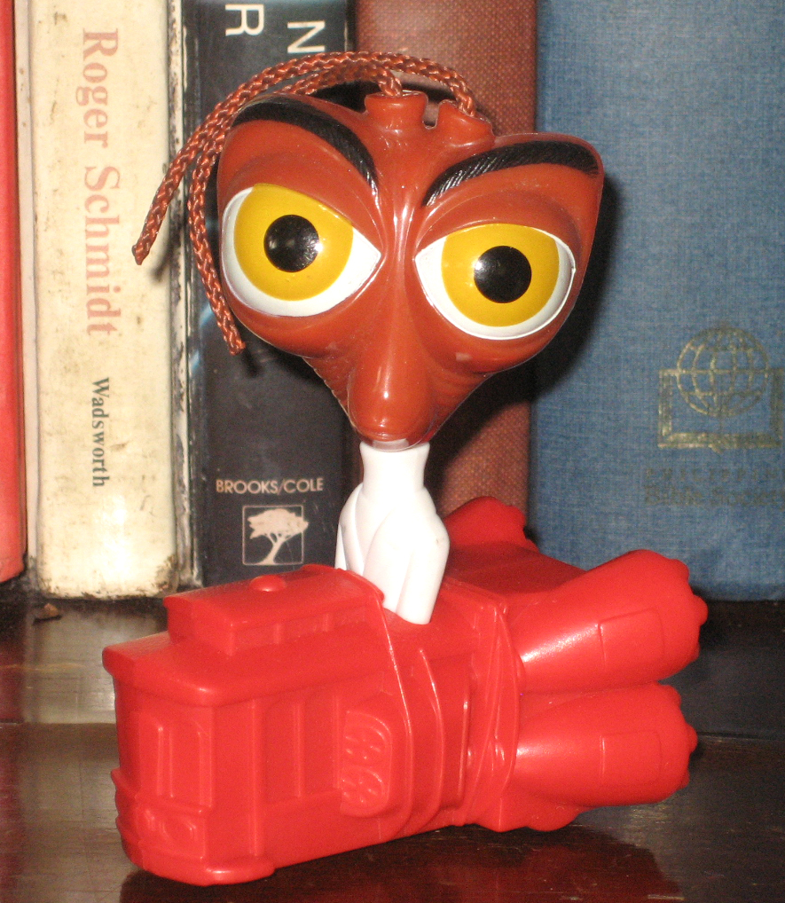 Percy's Fast Food Toy Stories : Red Bug Monster Vs Aliens - McD