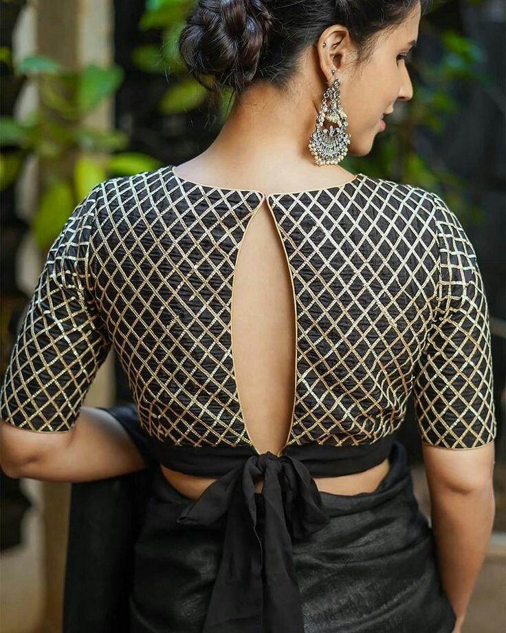 Dressfashionhub: 40 latest blouse back side designs