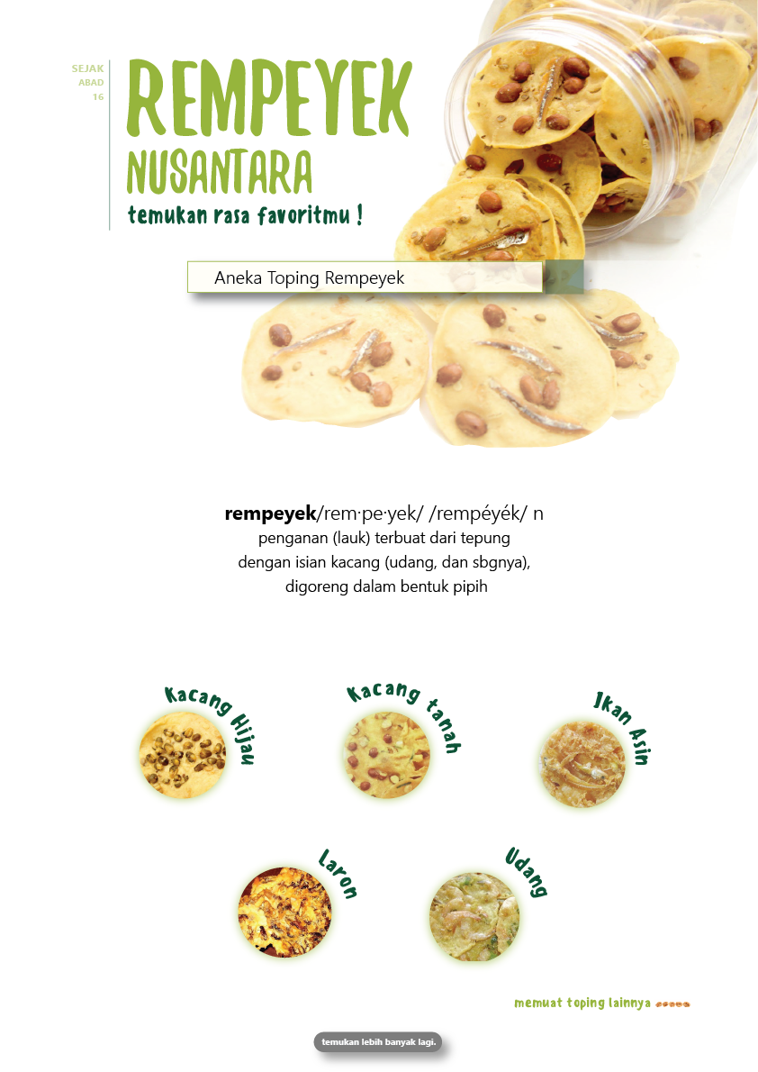 Rempeyek Nusantara - " Temukan rasa favoritmu"