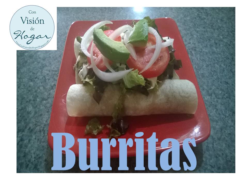 Con Visión de Hogar: Burritas de pierna.