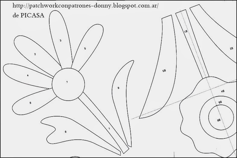 PATCHWORK= SOLO PATRONES = TODO GRATIS: COMPARTIENDO IDEAS EN PATCHWORK