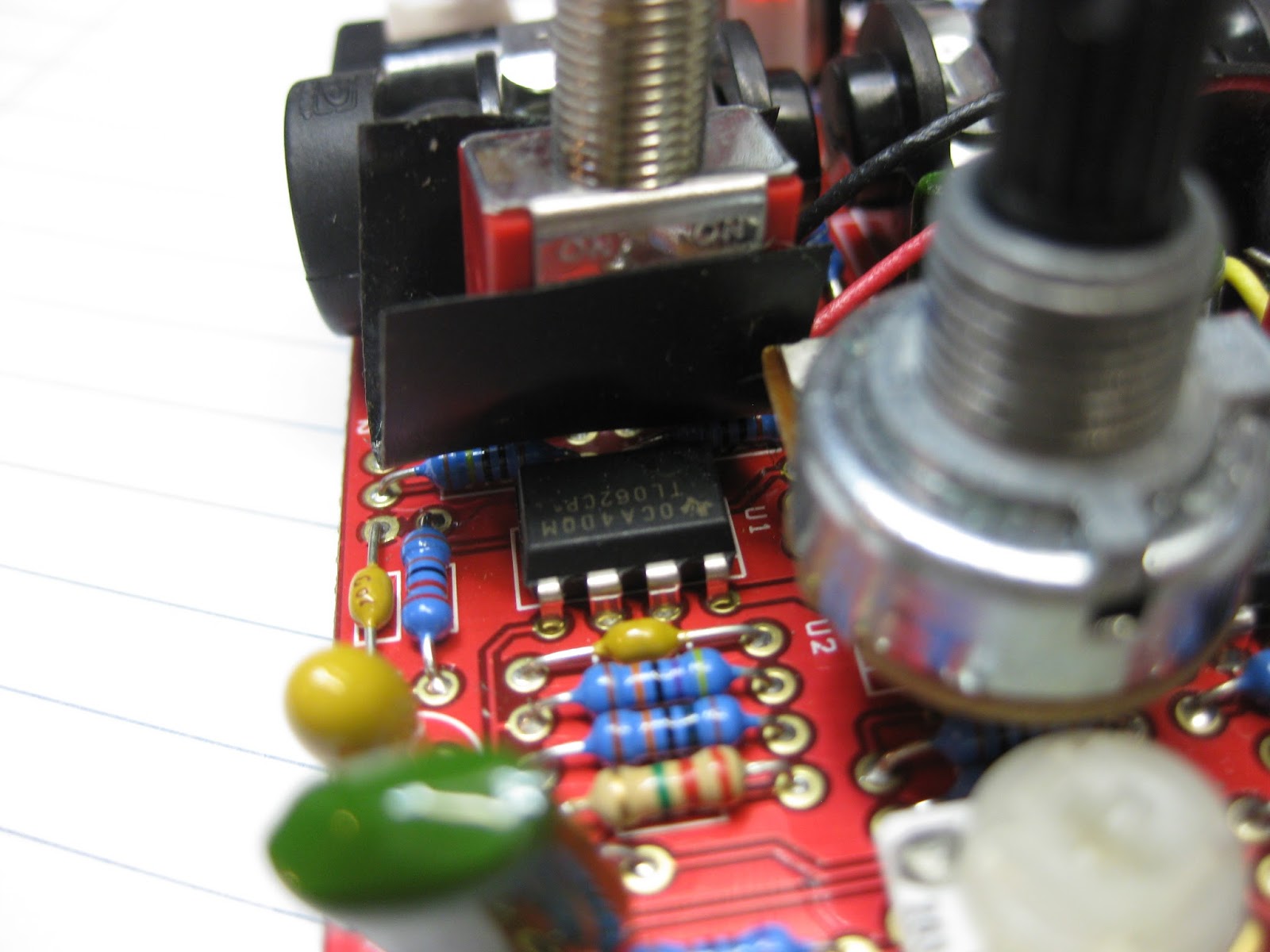 DIY Guitar pedal projects: Phase 90 mods