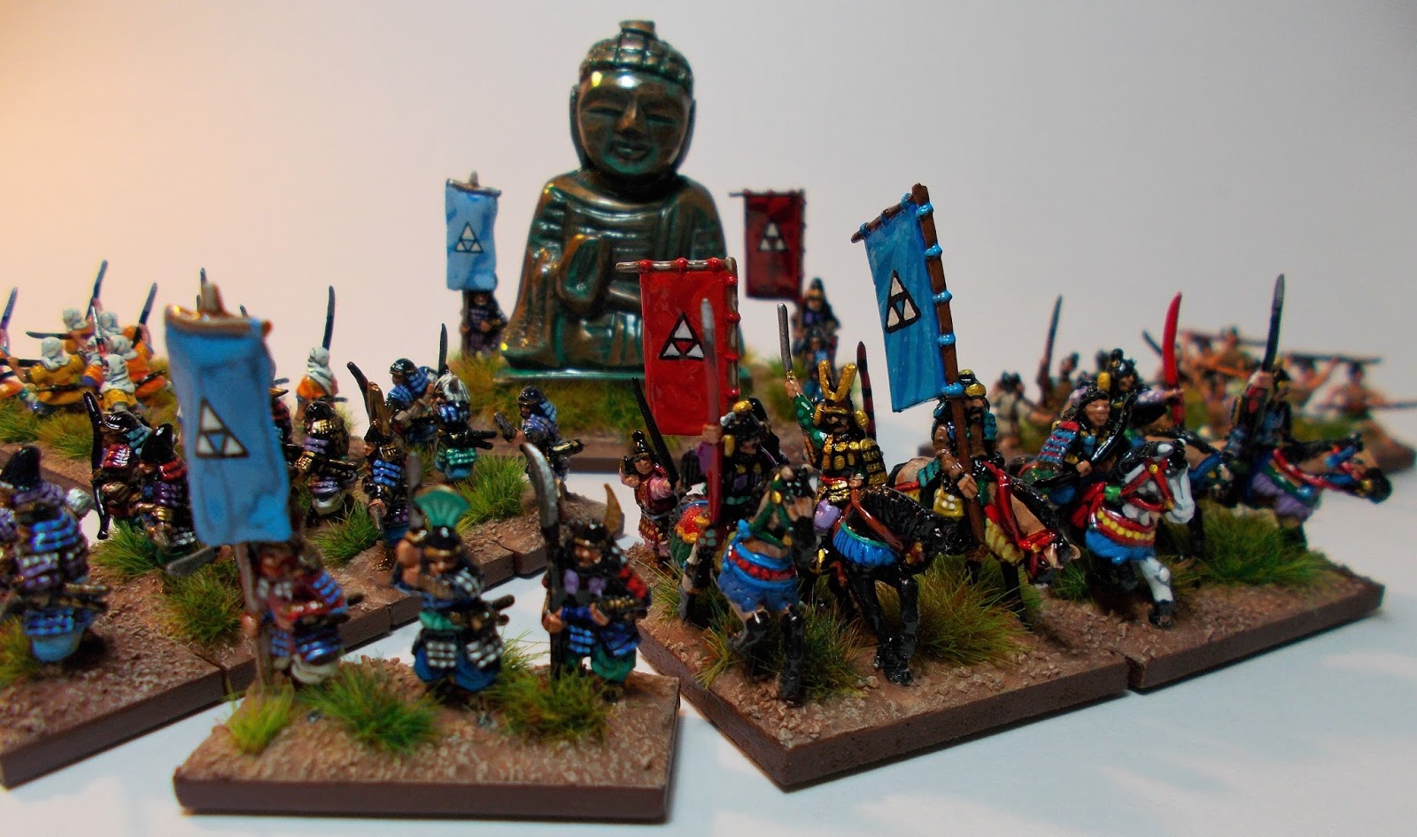 Rivals Ancient and Medieval Miniatures: Samurai DBA Army - Hojo Clan