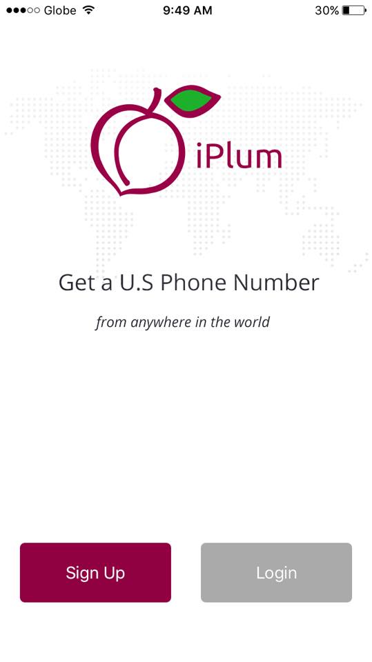 Get a U.S. Phone Number from Anywhere in the World using the iPlum App ...