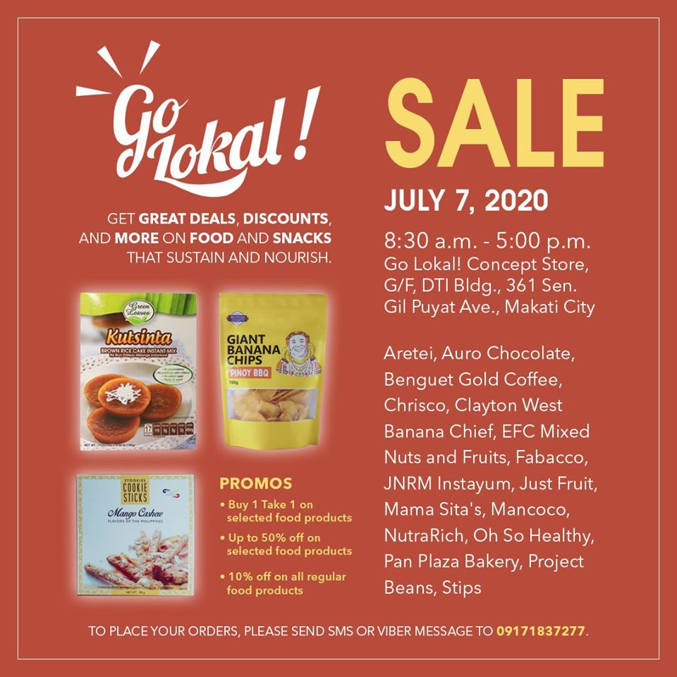 Manila Shopper: Padday Na Lima joins Bagsakan sa DTI & Go Lokal SALE ...