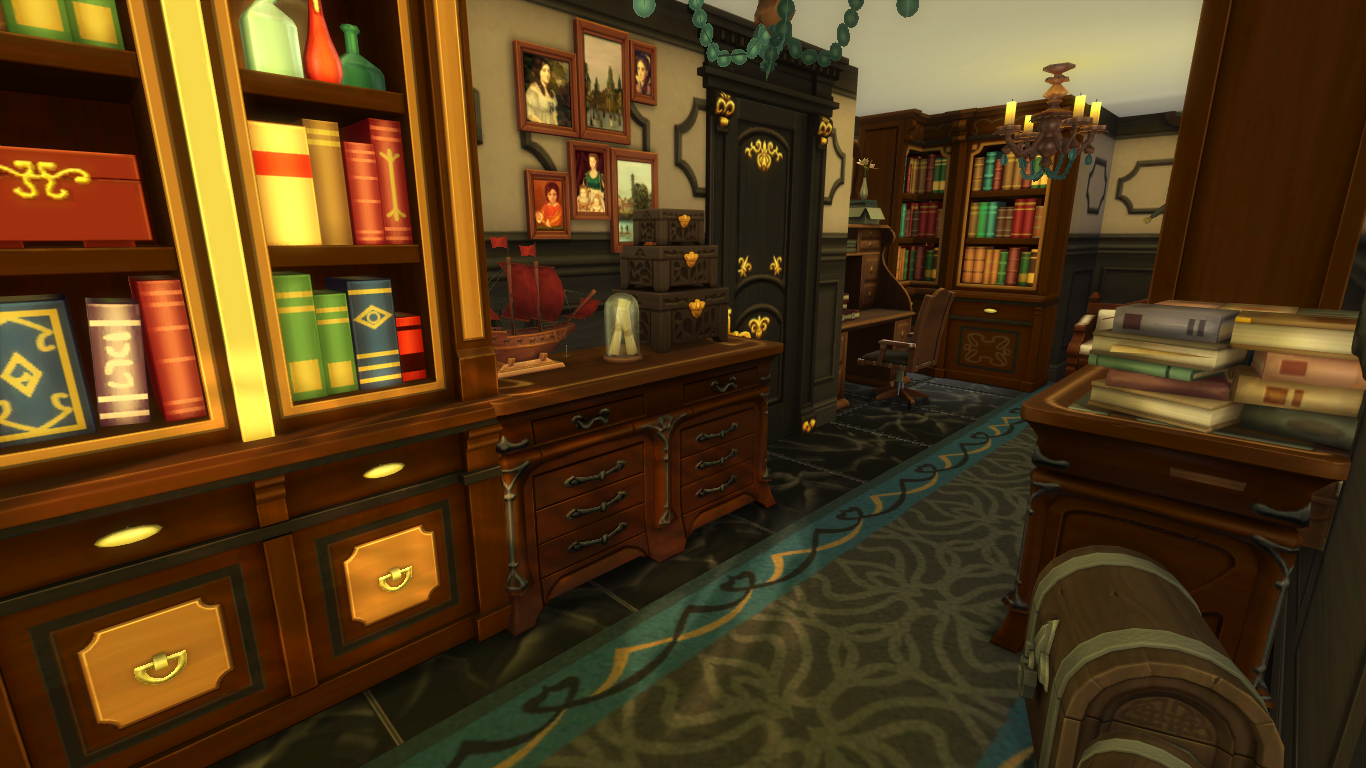 Una Antigua mansión mágica "old magic mansion"