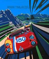 autographica: Tim Layzell contemporary motorsport artist